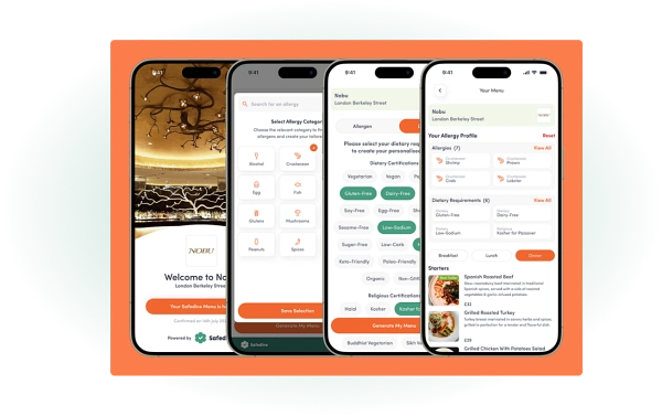 How It Works - Safedine - Your Allergy-Safe Dining Companion